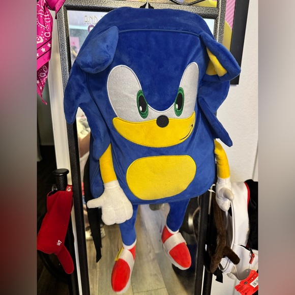 Sonic The Hedgehog | Accessories | Sonic The Hedgehog Plush Backpack ...